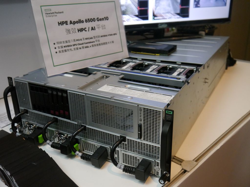 支援8個PCIe或SXM2 GPU，HPE新型HPC伺服器登場 | iThome